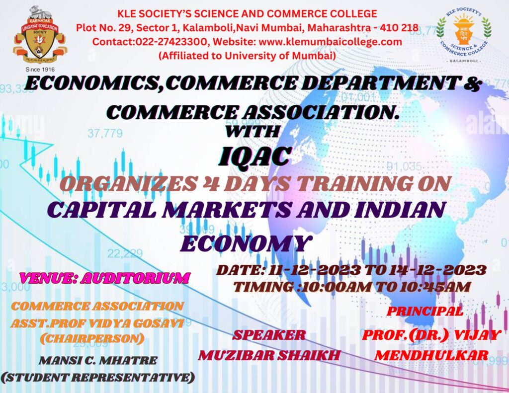 4-Days-Training-on-Capital-Markets-and-Indian-Economy - KLESociety ...